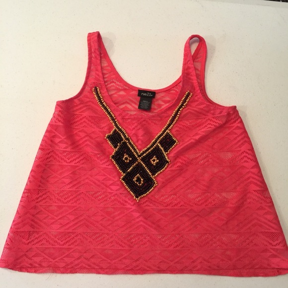 Rue21 | Tops | 4 For 2 Lace Crop Tank | Poshmark